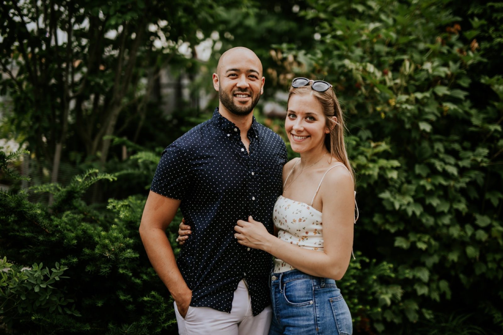 Robey Engagement Photos with Kathleen and Rashad - Van Elk & Co