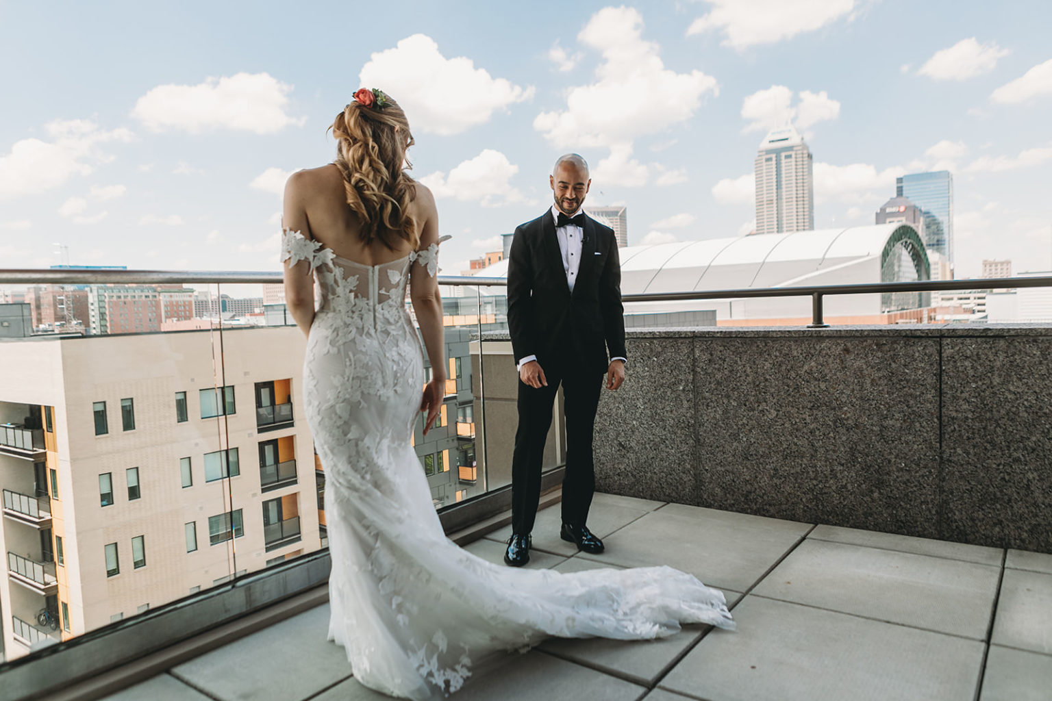 Newfields Garden Wedding with Kathleen and Rashad - Van Elk & Co