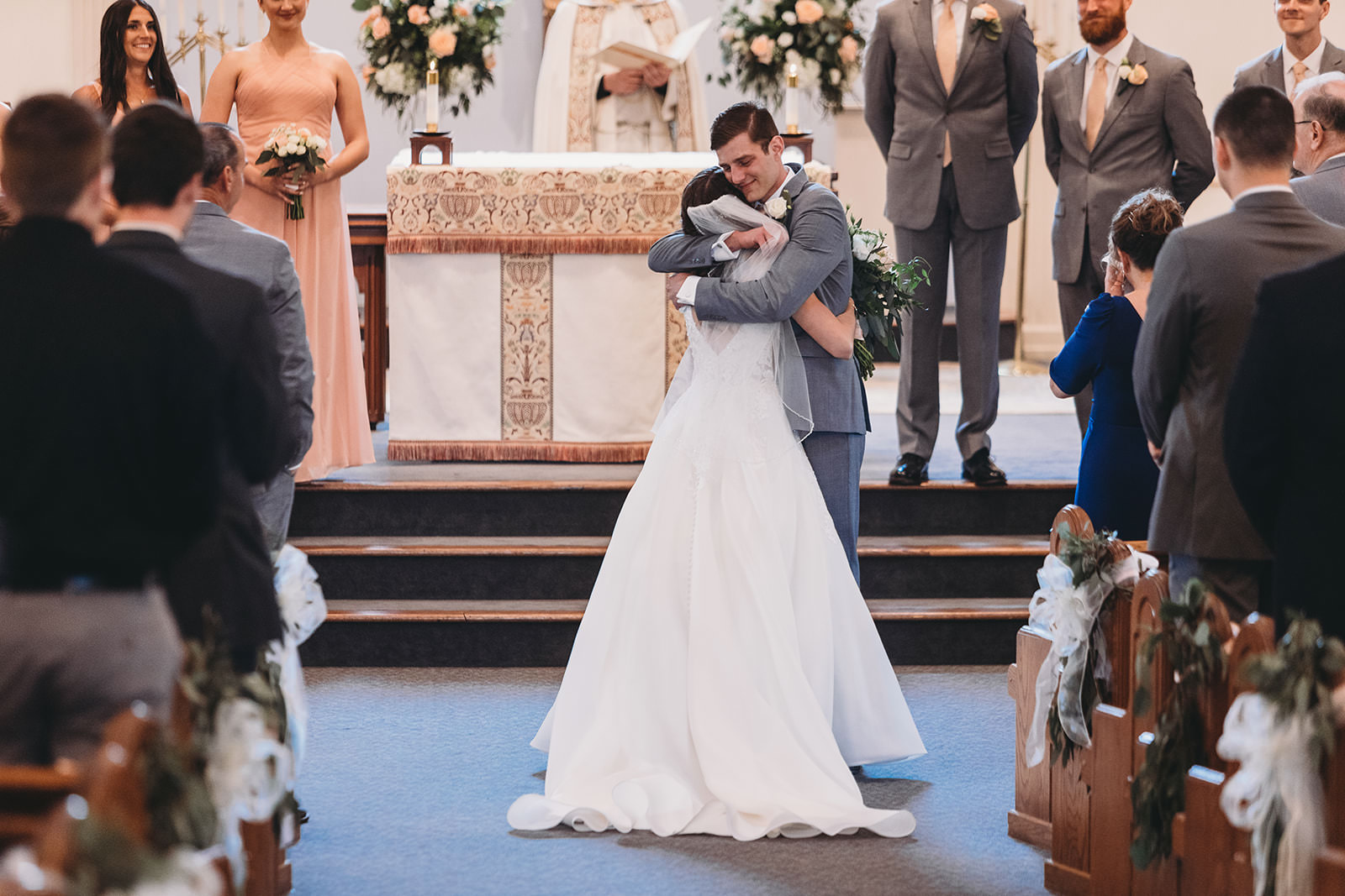 Holy Spirit Parish Wedding with Madelynn and Justin - Van Elk & Co
