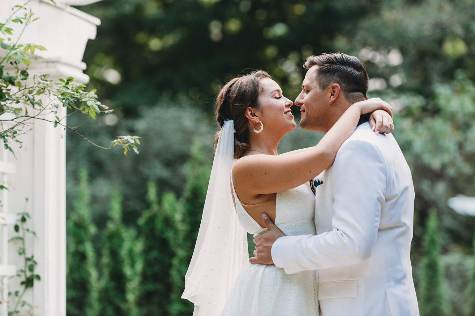 Newfields Lilly Terrace Wedding with Sarah and Jeffrey
