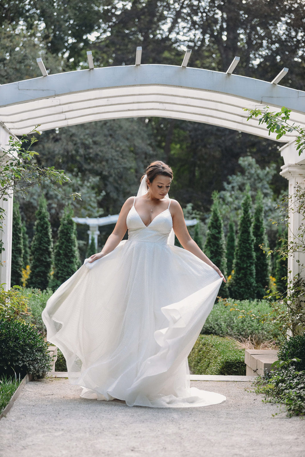 Newfields Lilly Terrace Wedding with Sarah and Jeffrey