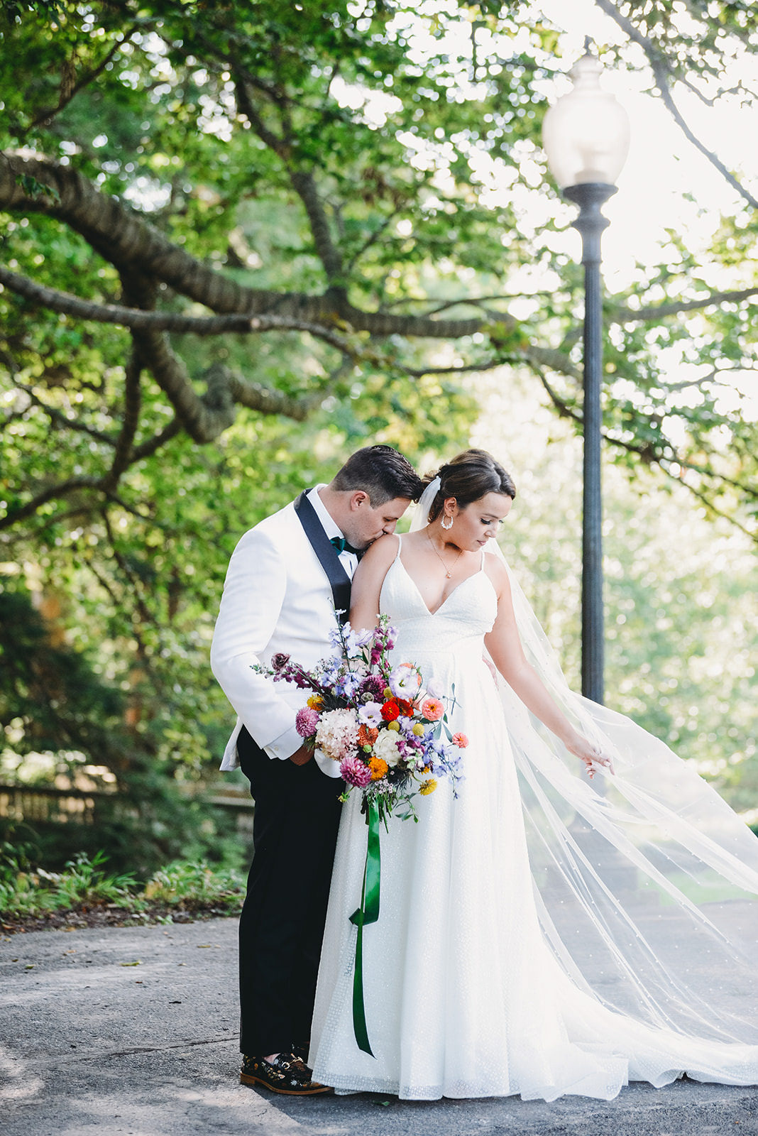 Newfields Lilly Terrace Wedding with Sarah and Jeffrey